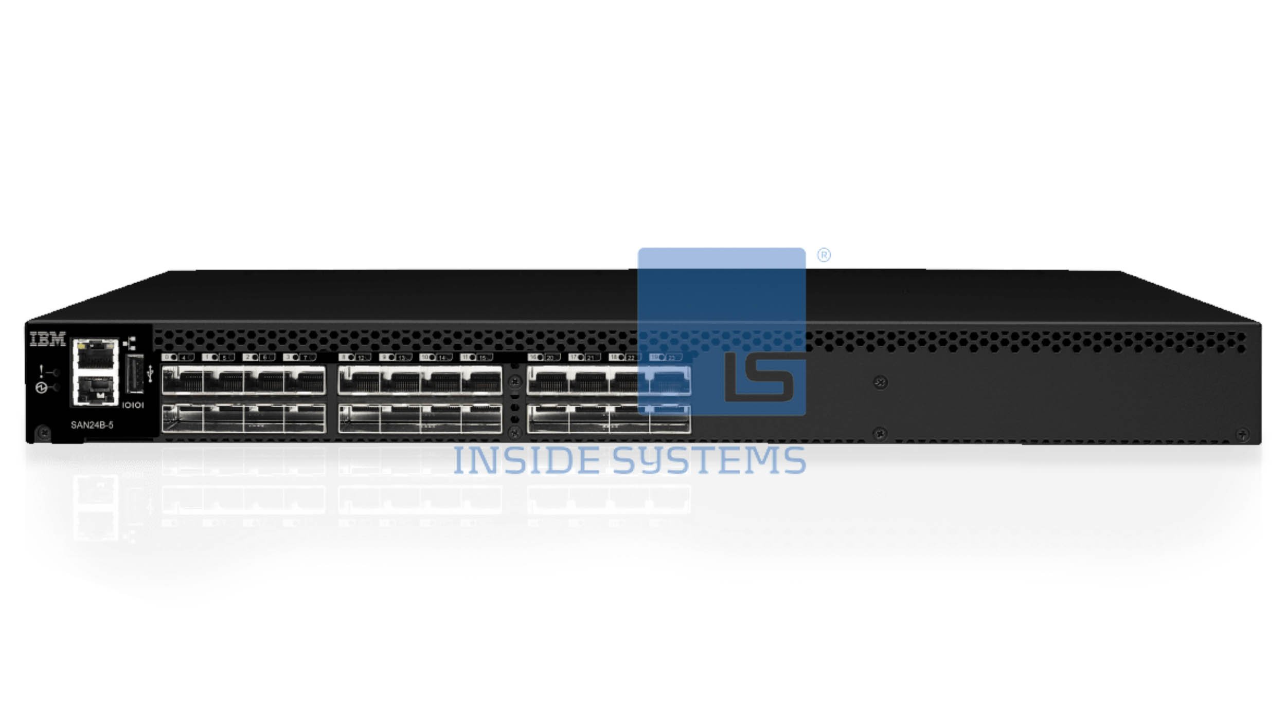 2498-24G-02 - IBM SAN24B-5 Switch 24-ports active | Inside Systems A/S