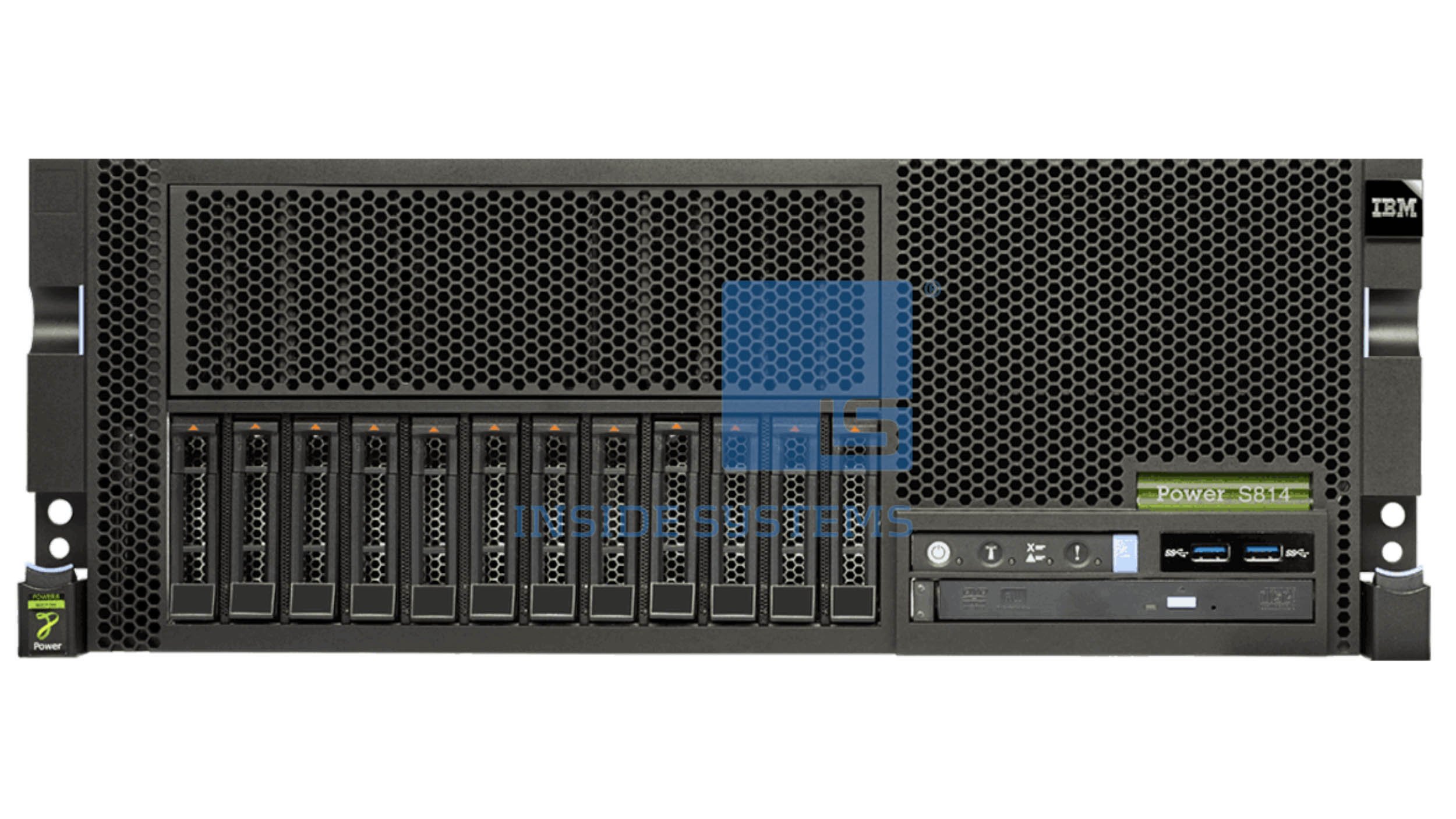 8286-41A-02 - 8286-41A 8-Core 3.72GHz POWER8, PVM Ente | Inside Systems A/S