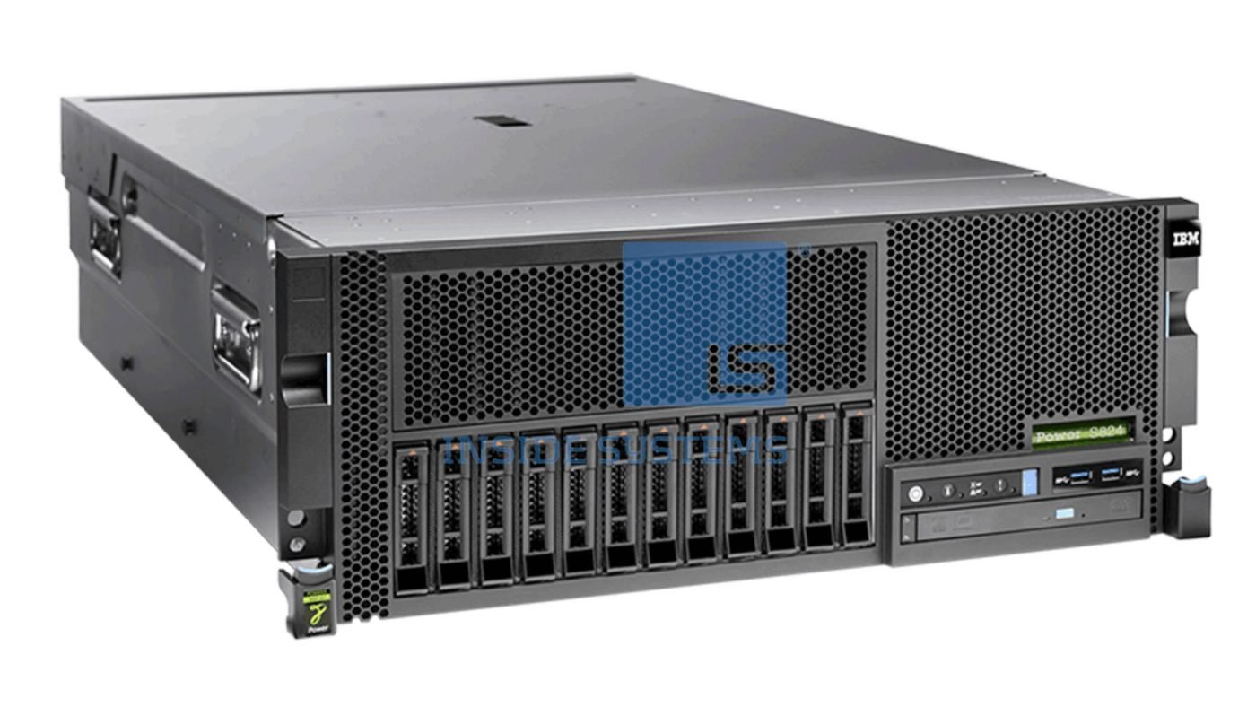 8286-42A-03 - IBM S824 12-Core 3.89GHz POWER8, PVM Ent | Inside Systems A/S