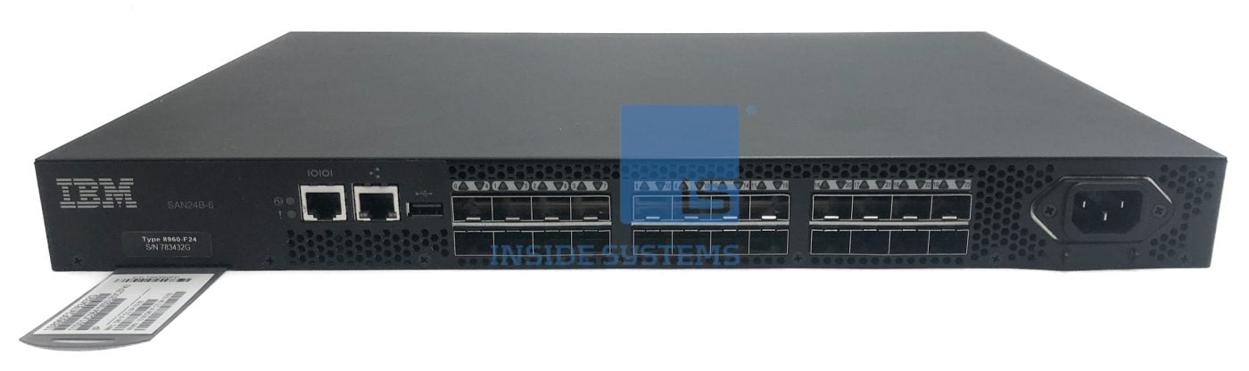 8960-F24 - IBM SAN24B-6 Switch | Inside Systems A/S