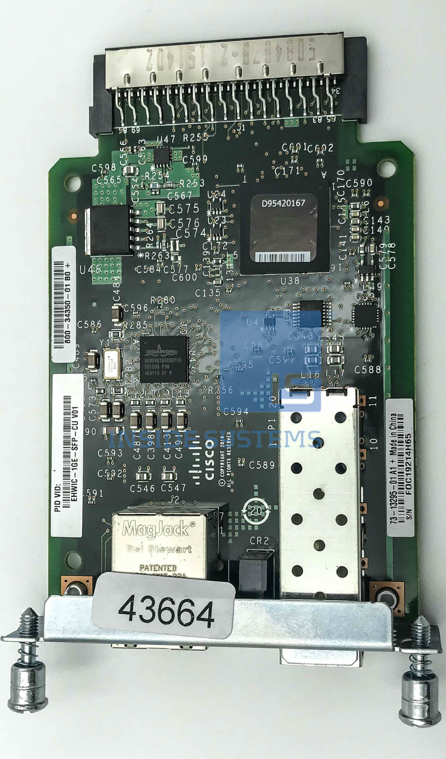 EHWIC-1GE-SFP-CU - CISCO 1-PORT GIGABIT ETHERNET ENHANCED | Inside ...