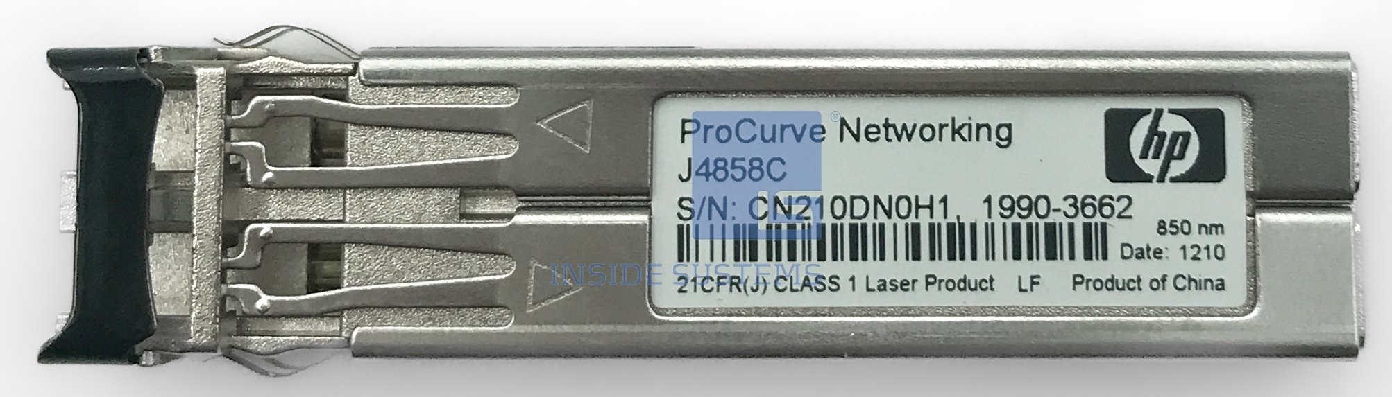 J4858C - HP ProCurve Gigabit SX-LC Mini-GBIC | Inside Systems A/S