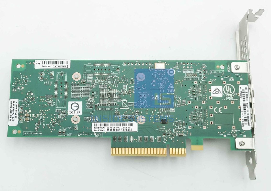 P9D94A - HP SN1100Q 16GB 2-Port FC HBA Adapter | Inside Systems A/S