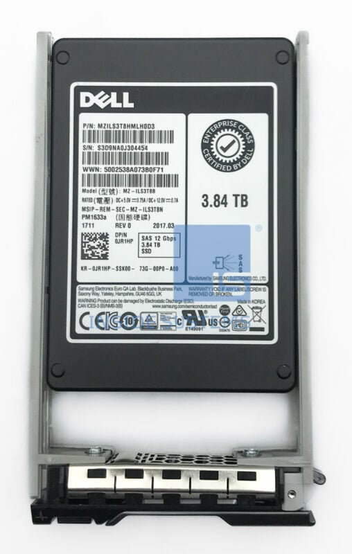 DELL 3.84TB 12G SAS SSD | 0JR1HP | Inside Systems