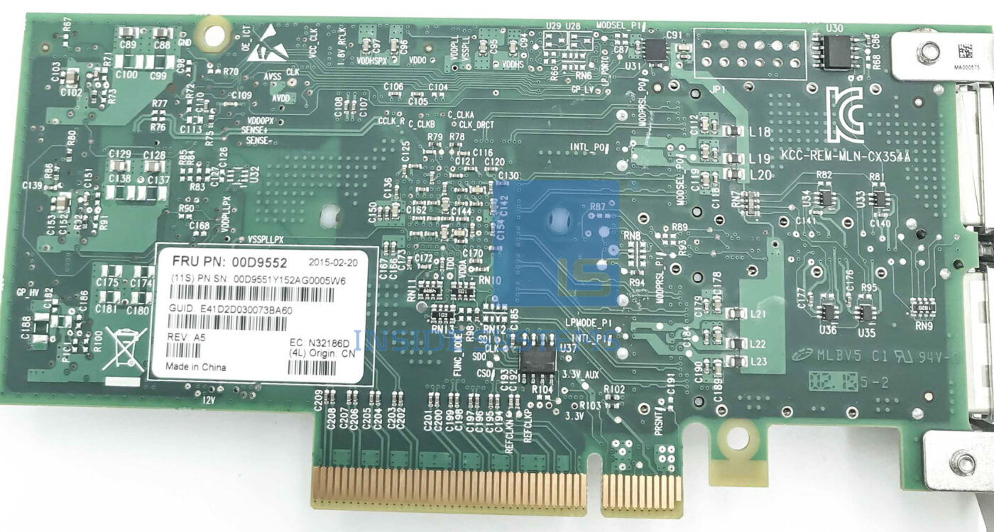 00D9552 - Mellanox Connectx-3 VPI 2x40Gbe IB NIC | Inside Systems A/S