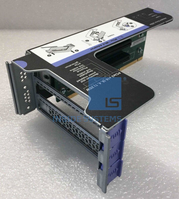 00FK629 - x3650 M5 PCIe Riser (2 x8FH/FL+1x8 FH/HL | Inside Systems A/S