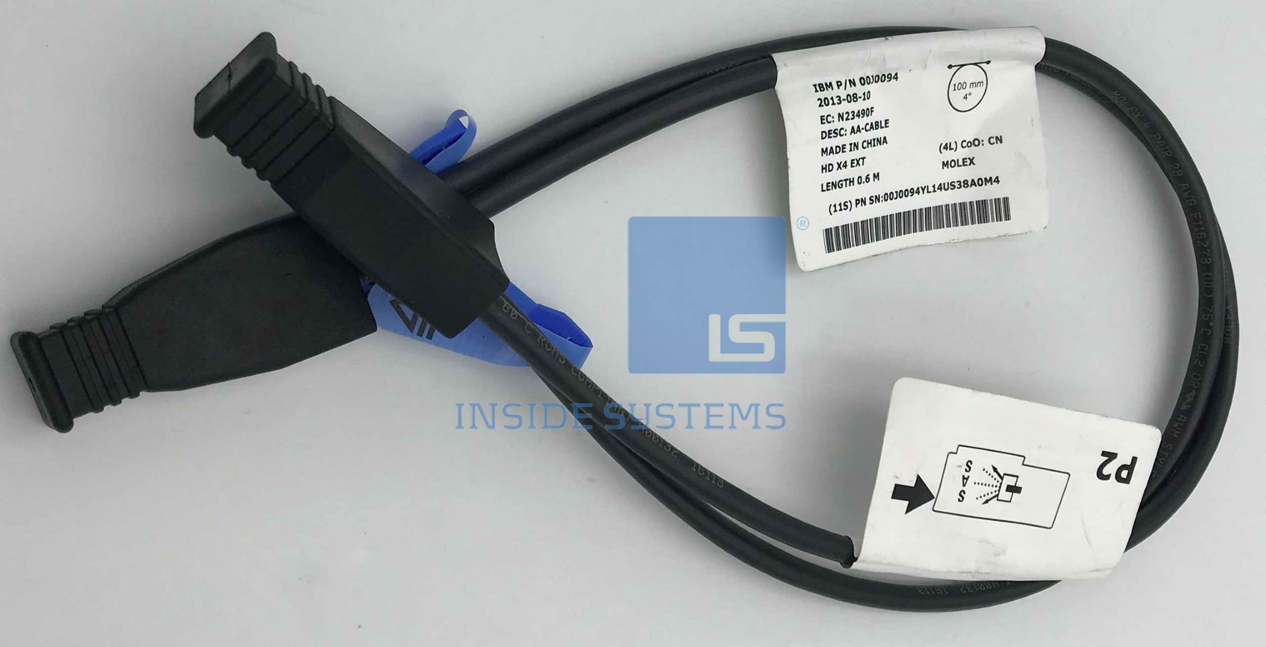 00J0094 - ACTA 0.6M SAS CABLE MSAS HD | Inside Systems A/S