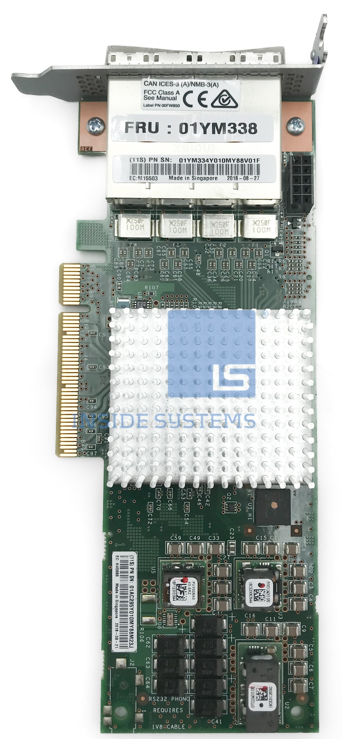 01YM338 – IBM V7000 Gen3 12GBps 4-Port SAS adapter – Inside Systems A/S