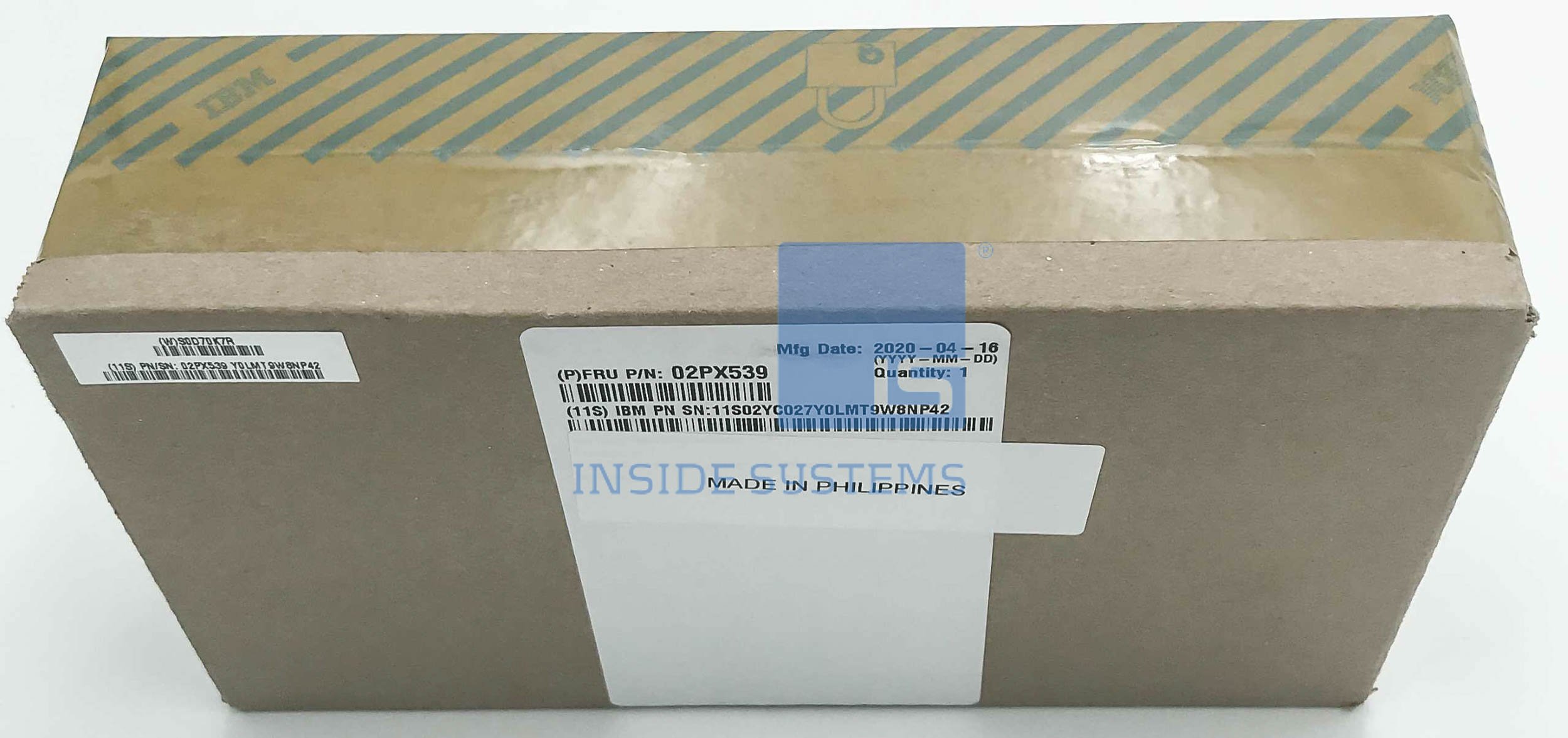 02PX539-01 – IBM 2.4TB 10K 2.5 Inch SAS HDD – Inside Systems A/S