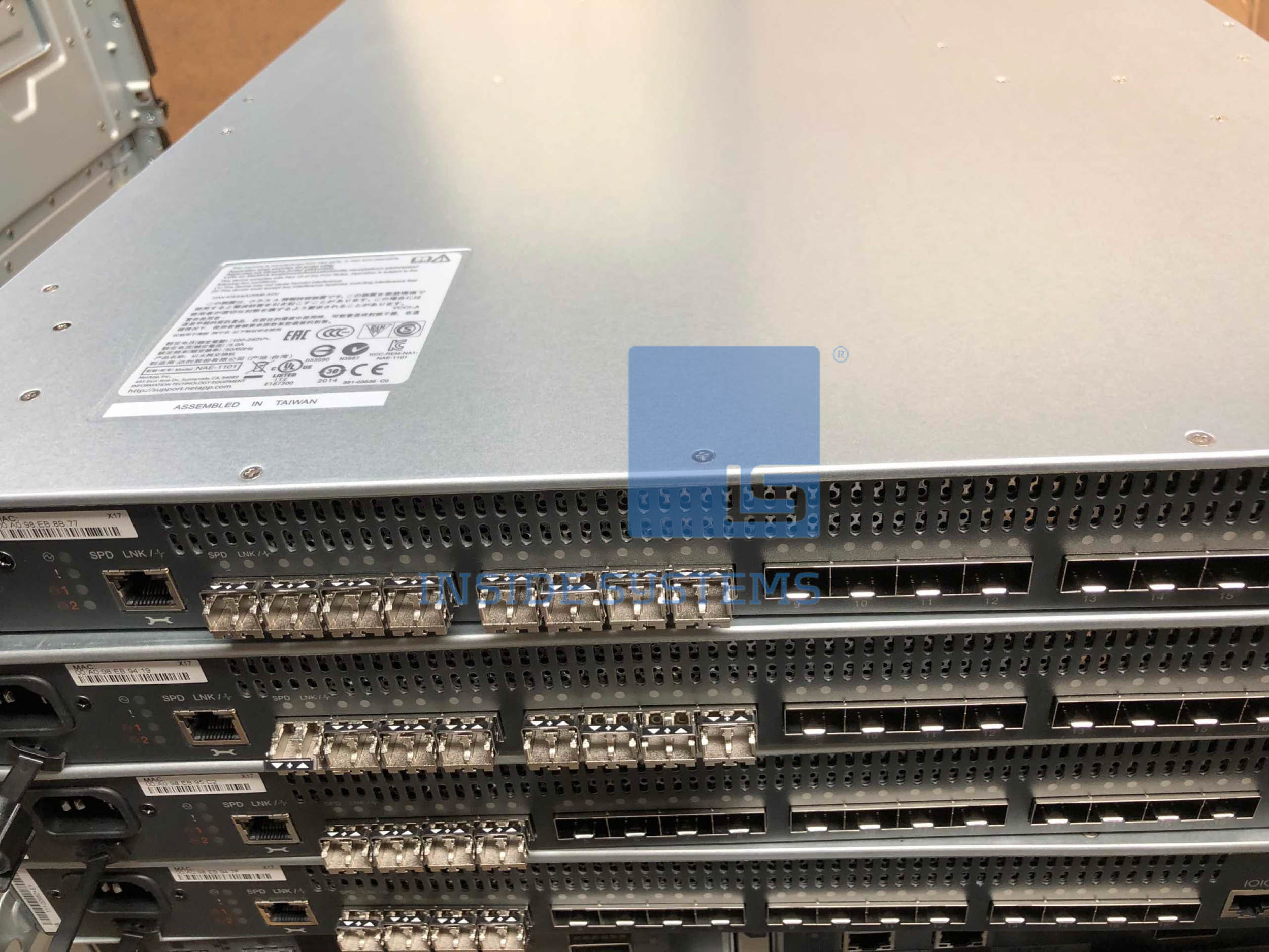 111-00982 - NetAppClusterNet Interconnect,16Pt,10Gb | Inside Systems A/S