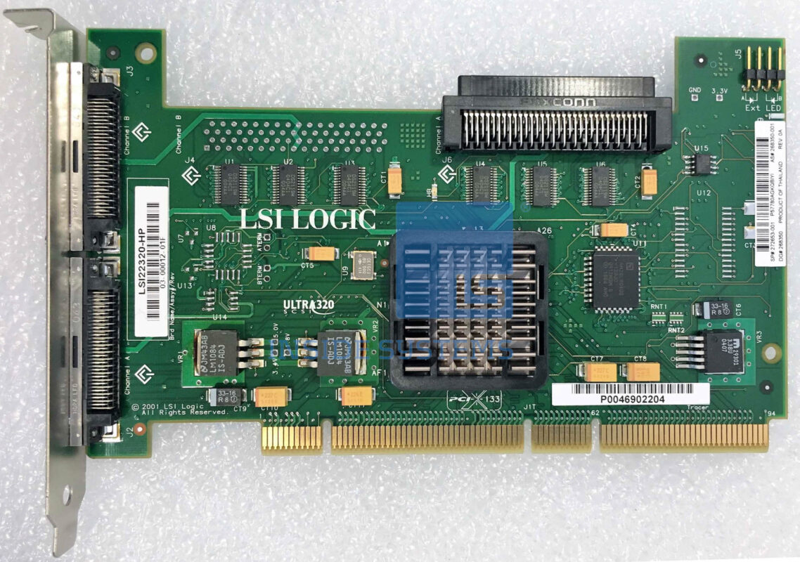 272653-001 - HP DUAL CHANNEL ULTRA 320 SCSI CARD | Inside Systems A/S