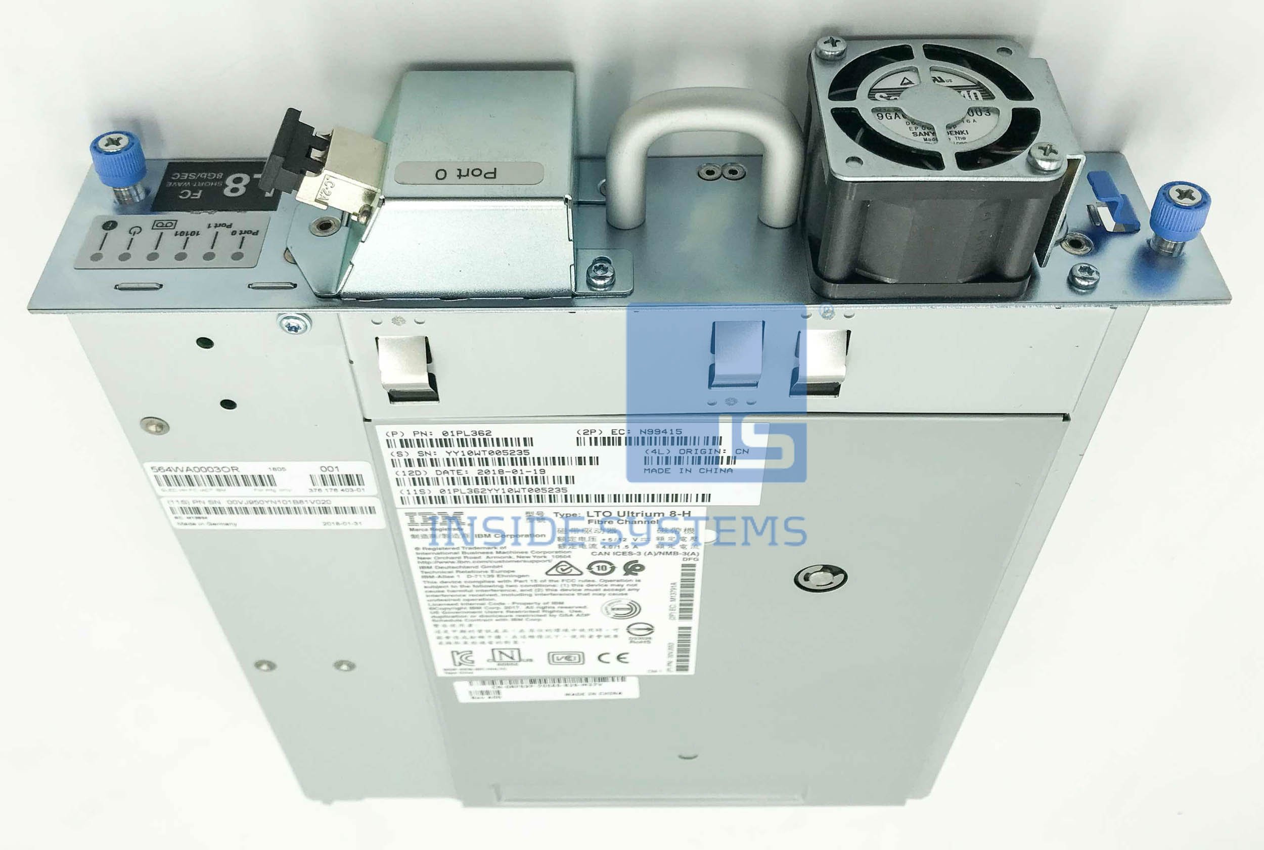 3555-AGKM - TS4300 LTO8 HH Fibre Channel Drive | Inside Systems A/S