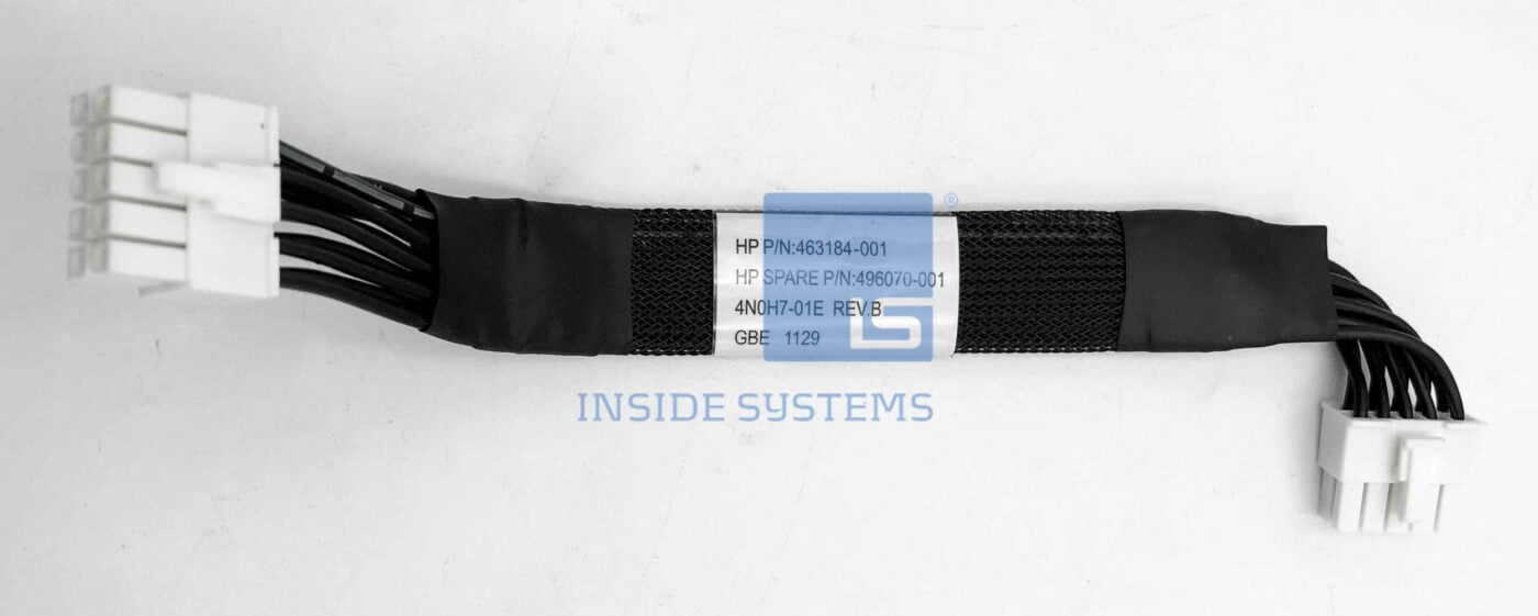 496070-001 - HP HDD Backplane Power Cable - 205mm | Inside Systems A/S