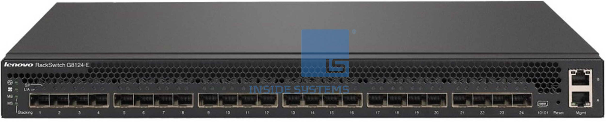 7159BR6 - Lenovo RackSwitch G8124E (Rear to Front) | Inside Systems A/S
