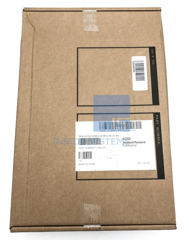 717434-001-01 - HPE Ext. 4M MSAS HD SFF-8644 Cable | Inside Systems A/S