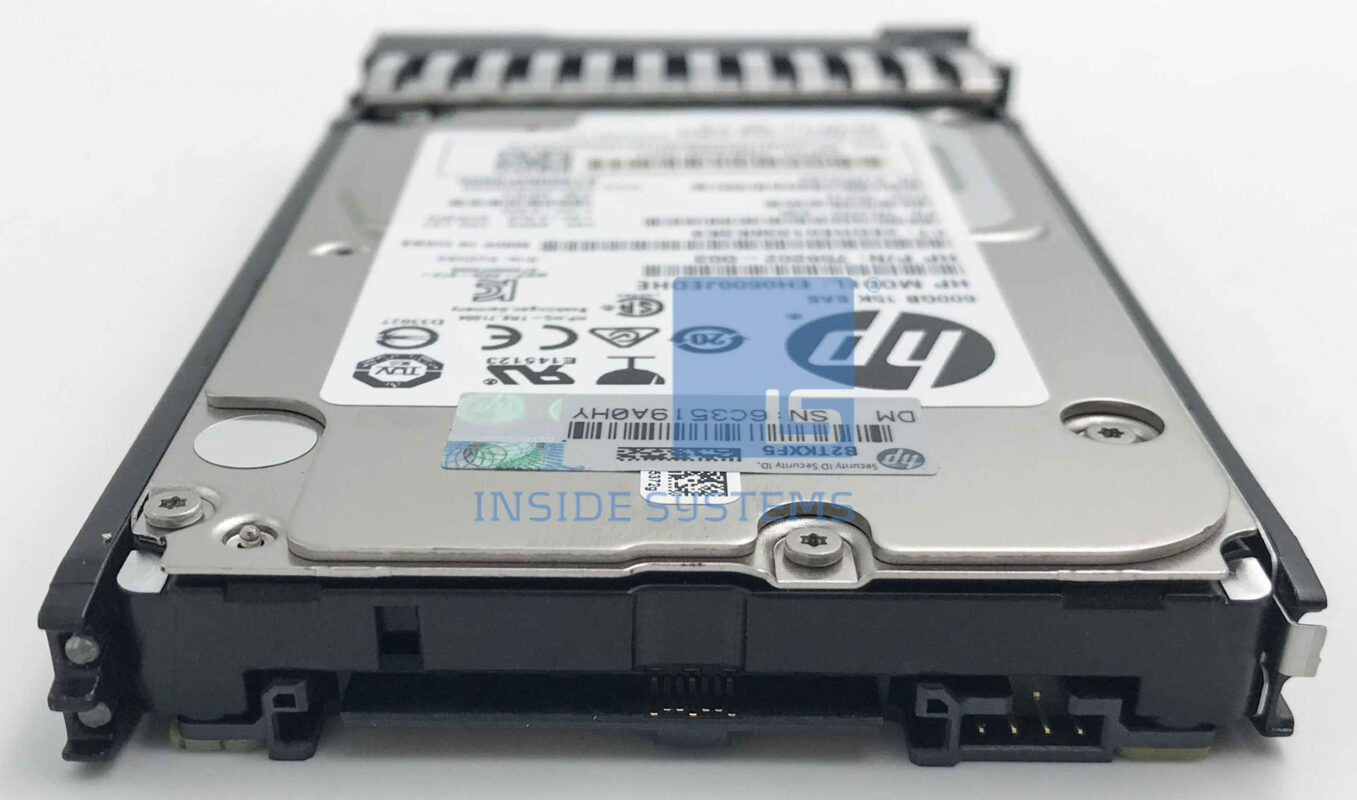 B9F32B - HPE 600GB 12G 15K SAS ST DS 2.5" HDD | Inside Systems A/S