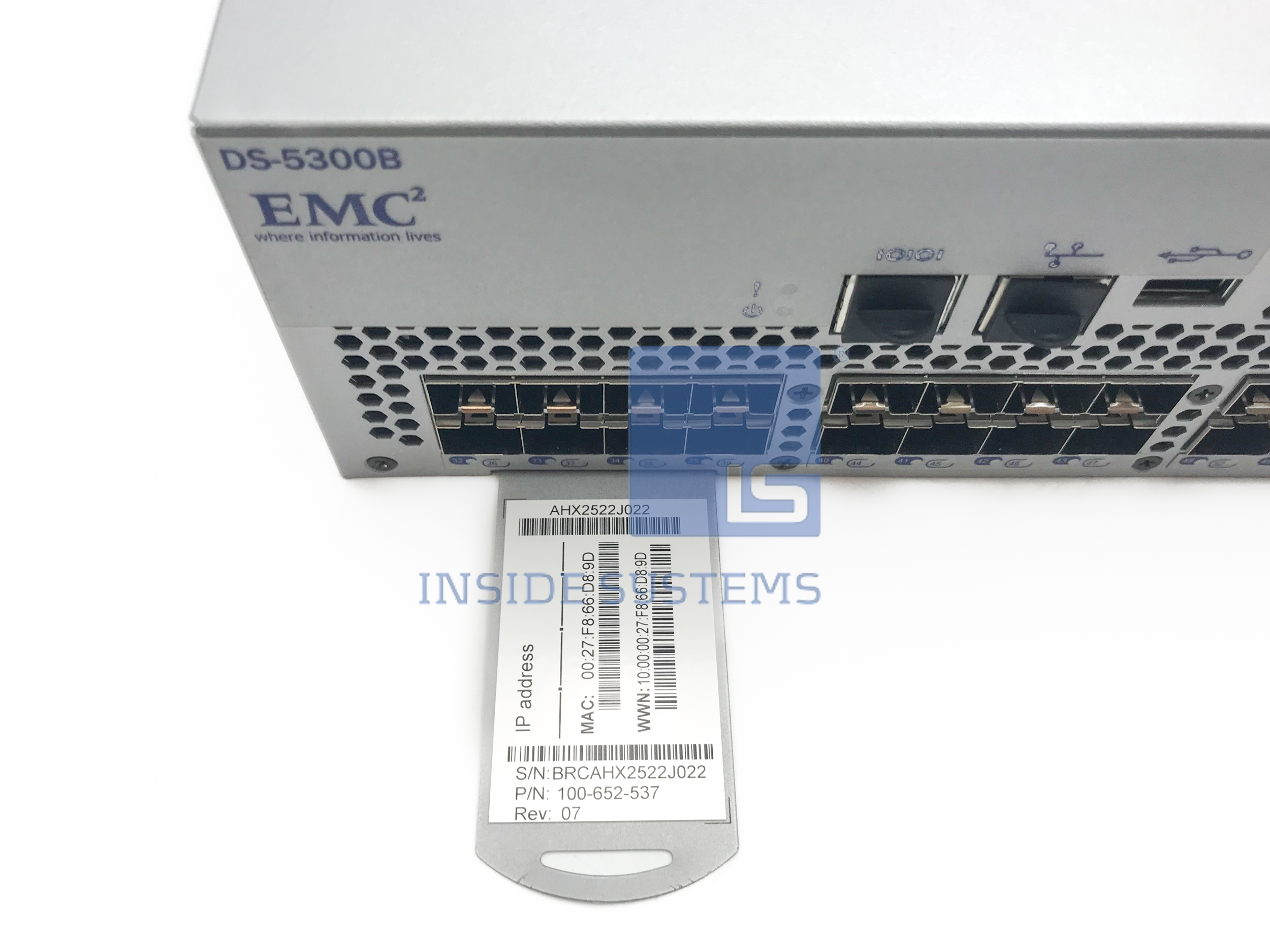 DS-5300B - EMC DS-5300B 48-Port 8GB FC Switch | Inside Systems A/S
