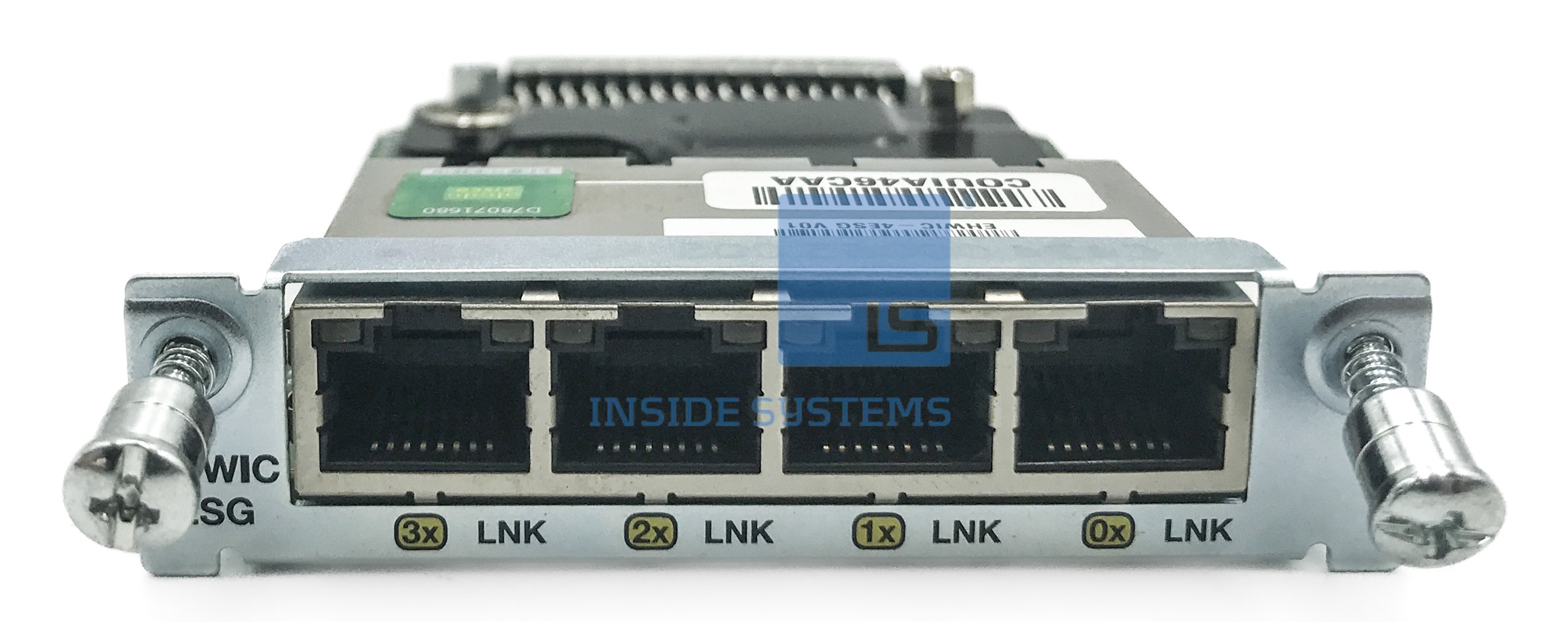 EHWIC-4ESG - Four port 10/100/1000 Ethernet Interface | Inside Systems A/S