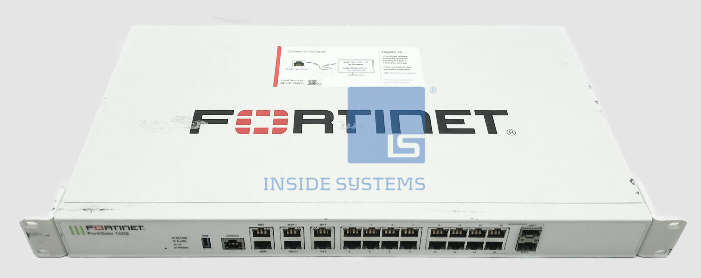 FG-100E - FortiGate Security Appliance Firewall | Inside Systems A/S
