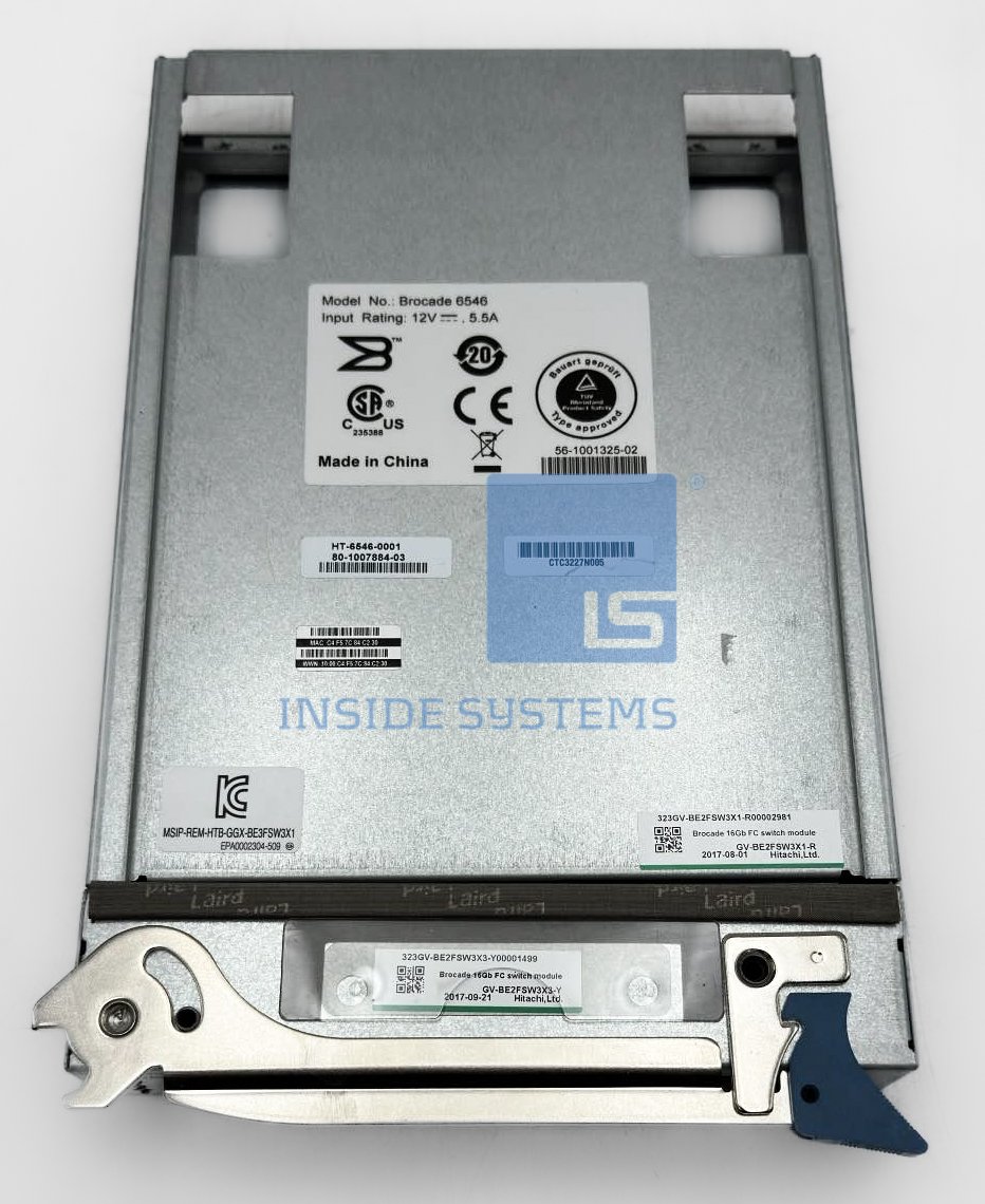GV-BE2FSW3X3-Y - HDS 16GB FC Switch Module | Inside Systems A/S