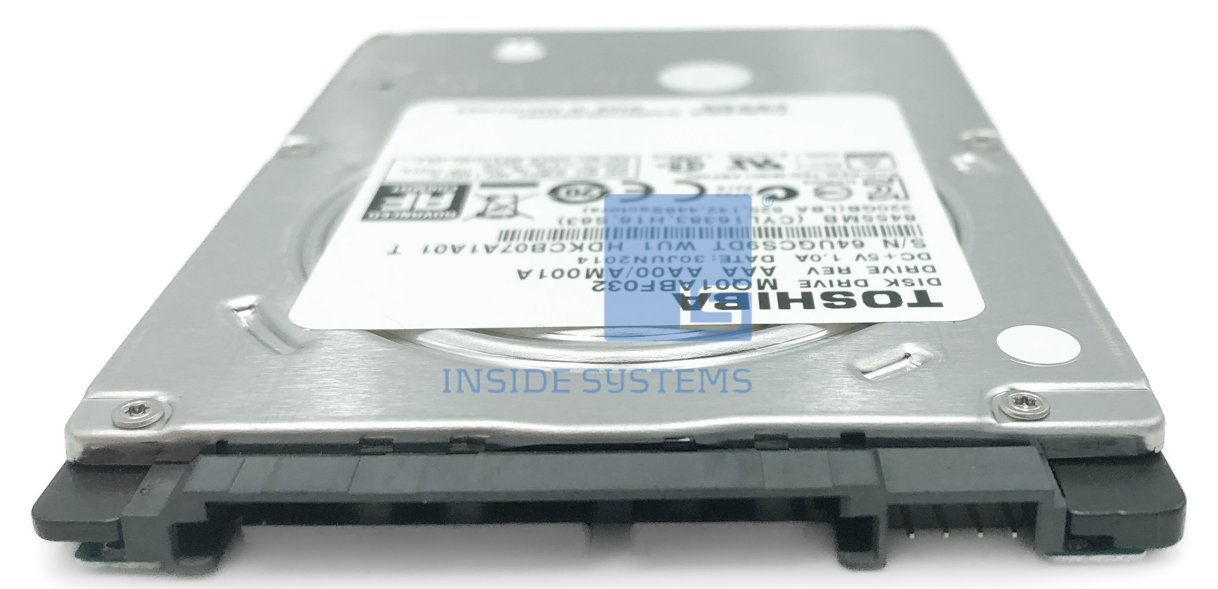 MQ01ABF032 – Toshiba 320GB 5.4K 6G SATA 8mm 2.5″ HDD – Inside Systems A/S
