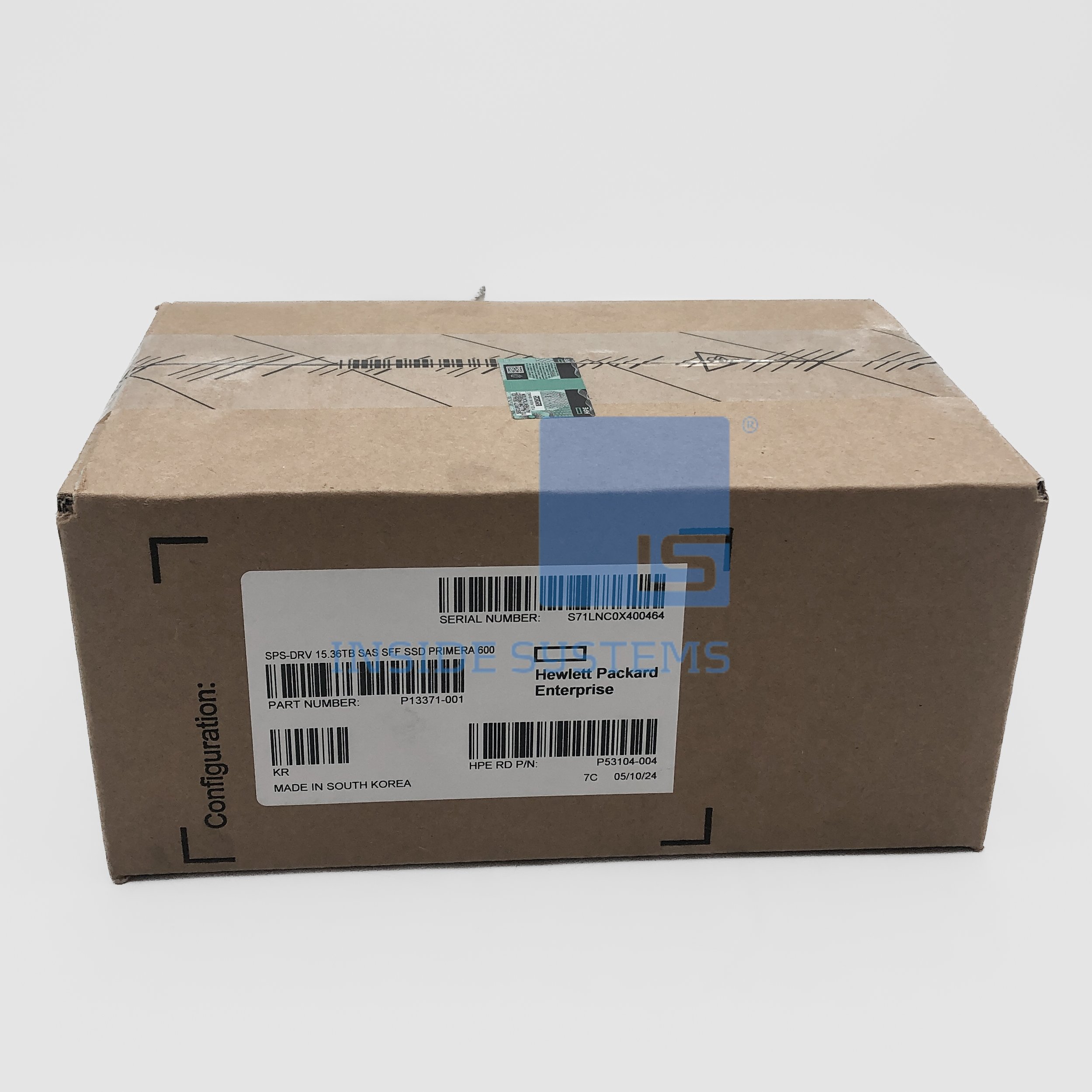 P13371-001-01 - Primera 15.36TB 12G SAS 2.5" SSD | Inside Systems A/S