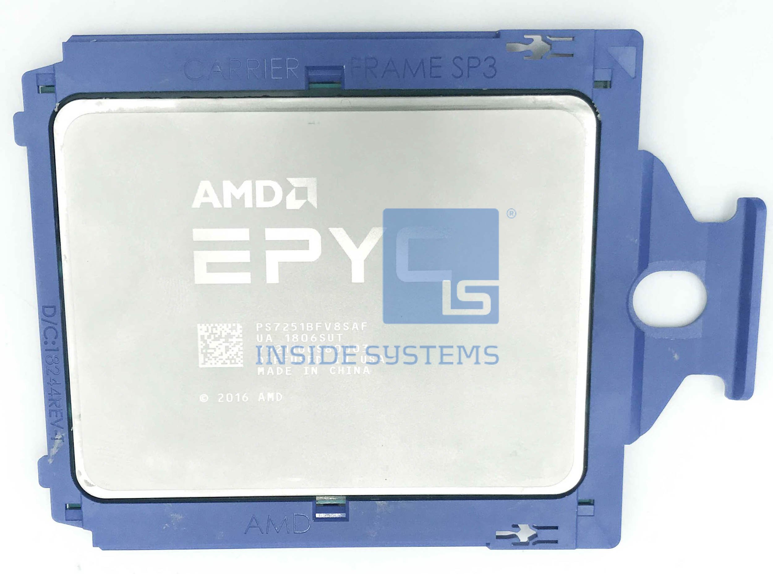 PSE-NPL7251-BFV8SAF - AMD EPYC 7251 8-Core 2.1Ghz 120W CPU | Inside ...