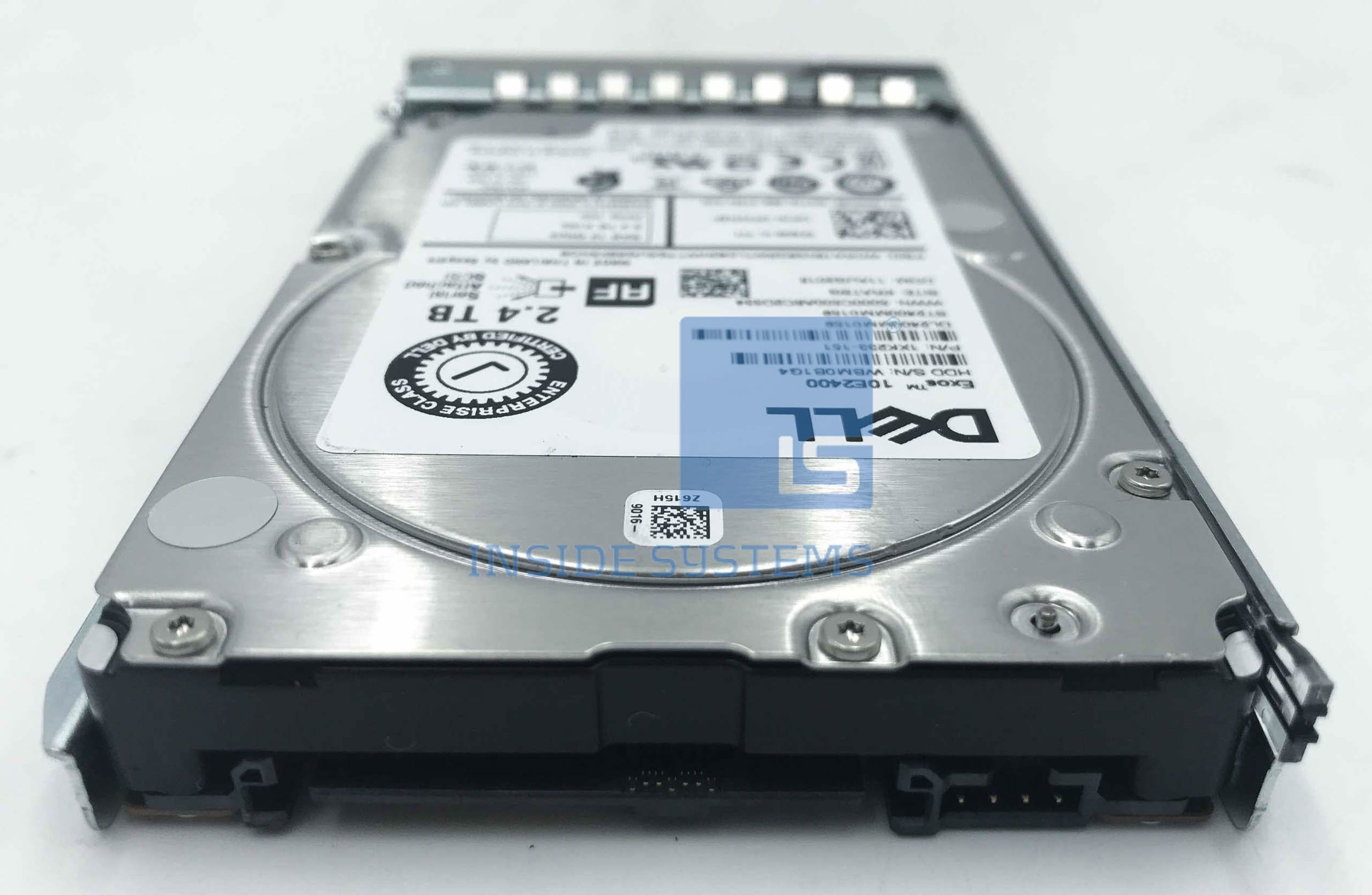 RWR8F - DELL 2.4TB 10K 12G 512e SAS 2.5" HDD | Inside Systems A/S