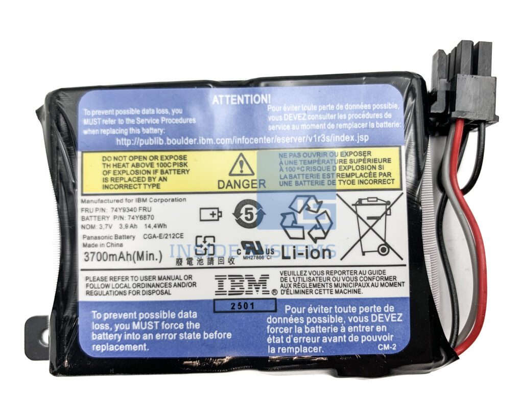 74Y9340-03 - IBM Li-Ion Cache battery | Inside Systems A/S