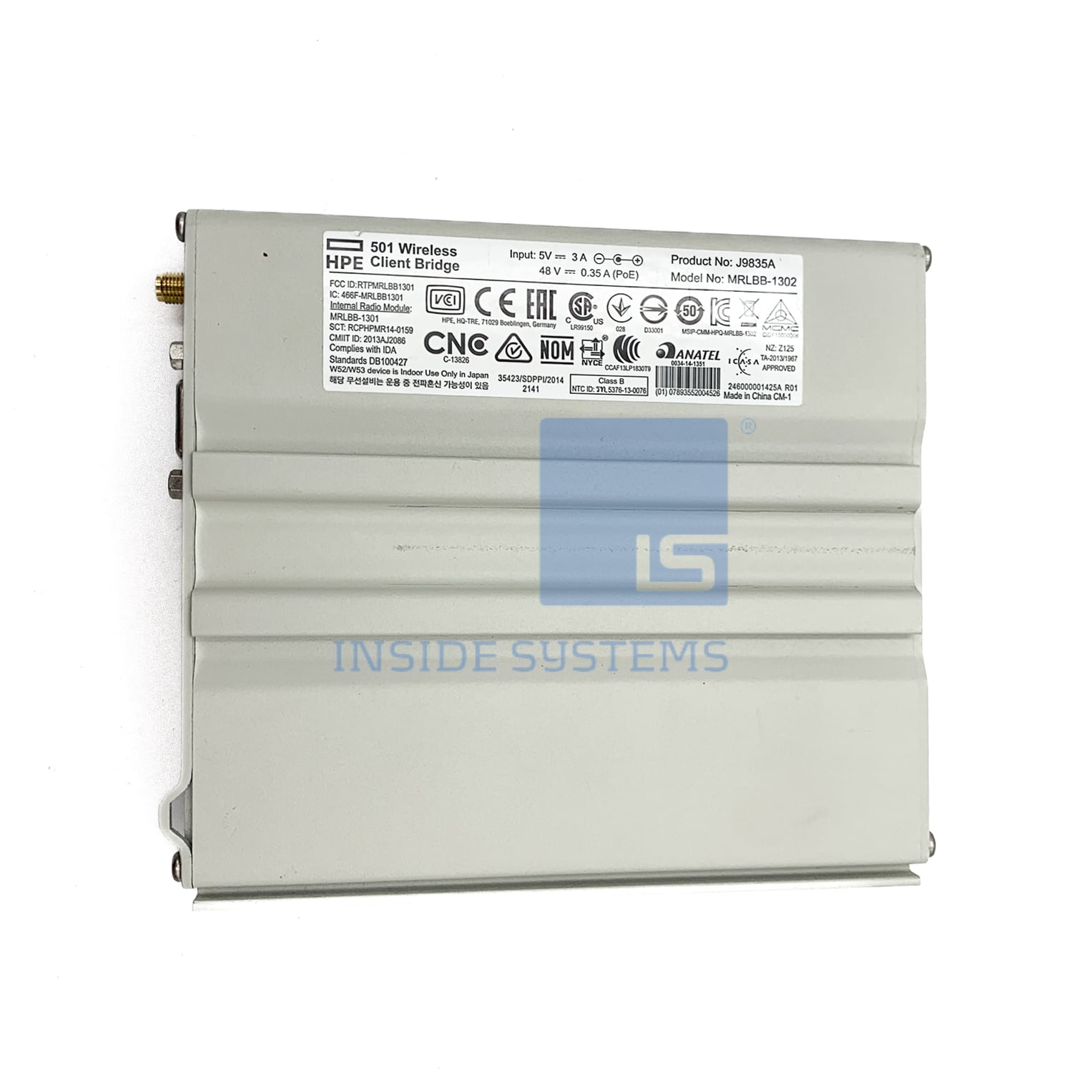 J9835A - Aruba 501 Wireless Client Bridge AP | Inside Systems A/S