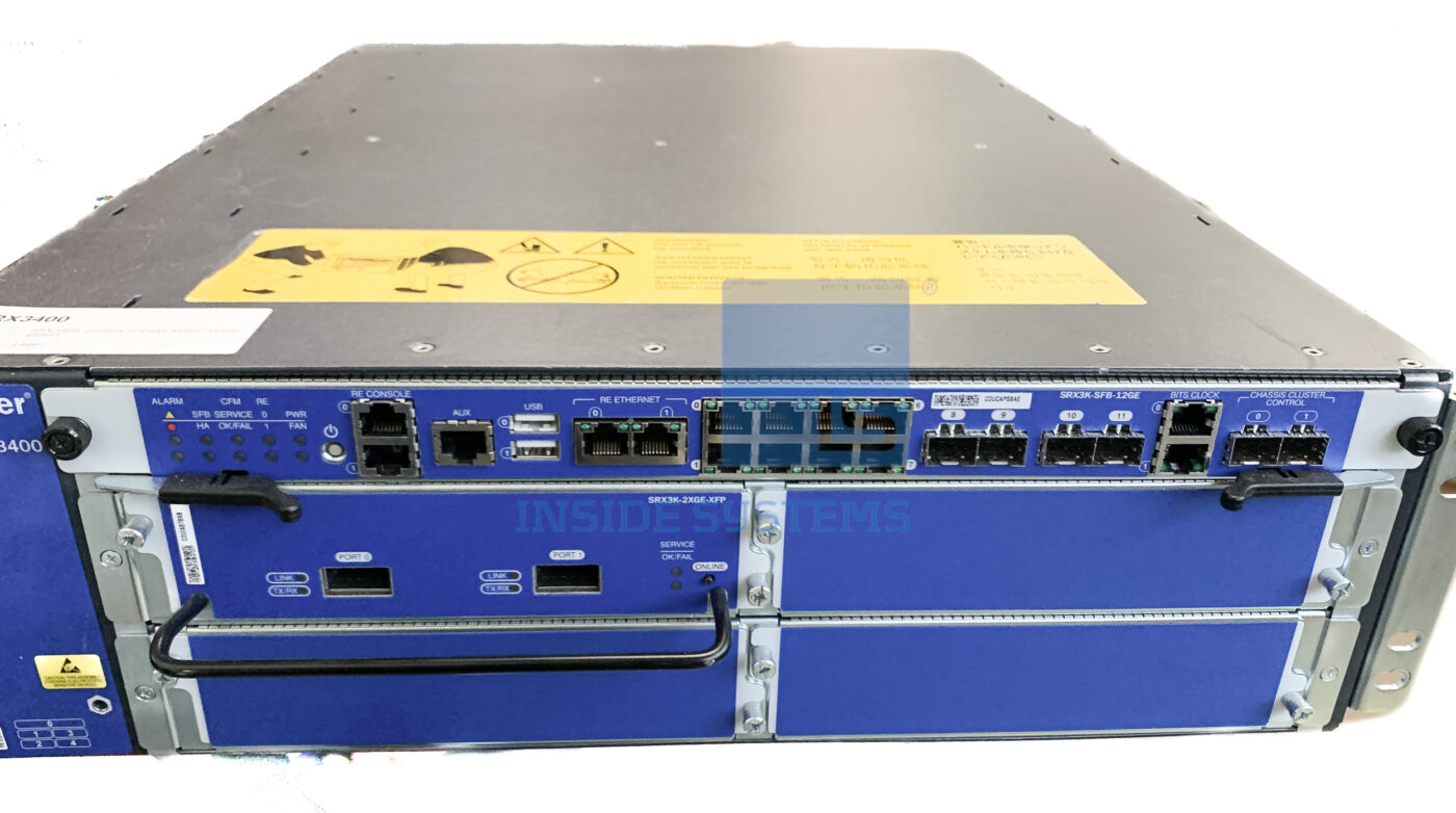 SRX3400 - SRX3400 20Gbps Firewall 4xSPC 4xNPC | Inside Systems A/S