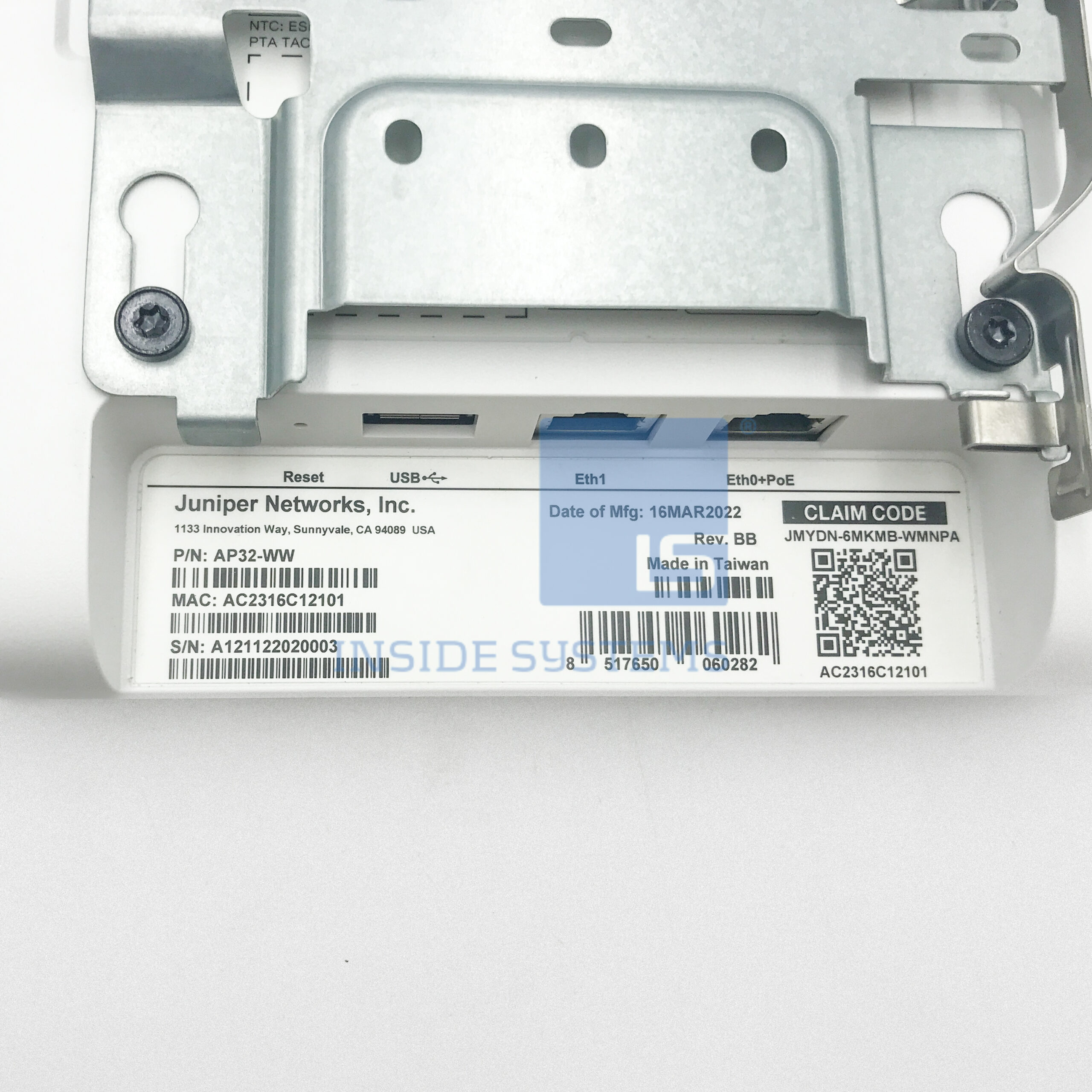 AP32-WW - Juniper WiFi 6 802.11ax Access Point | Inside Systems A/S