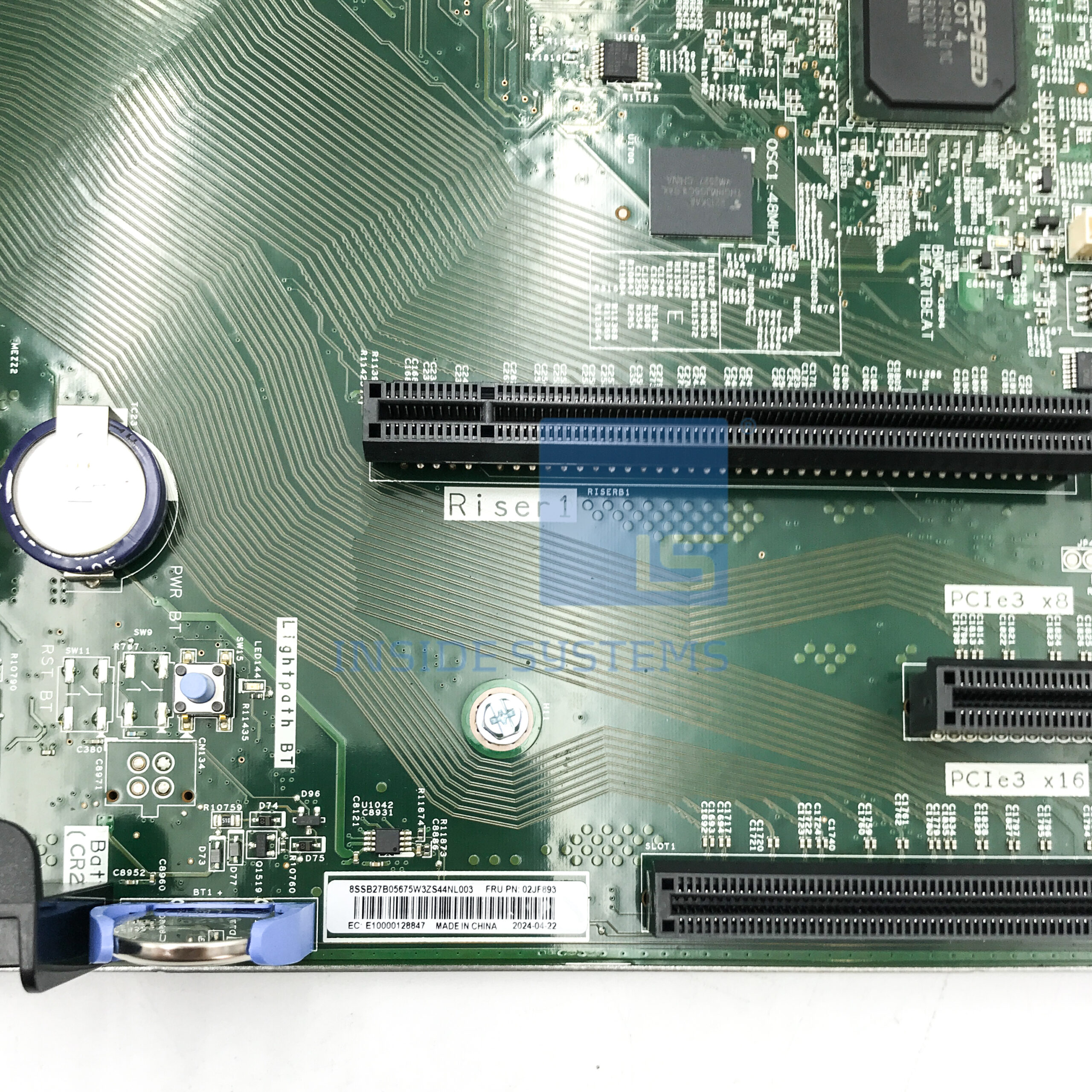 02JF893-03 - SR850P Systemboard | Inside Systems A/S