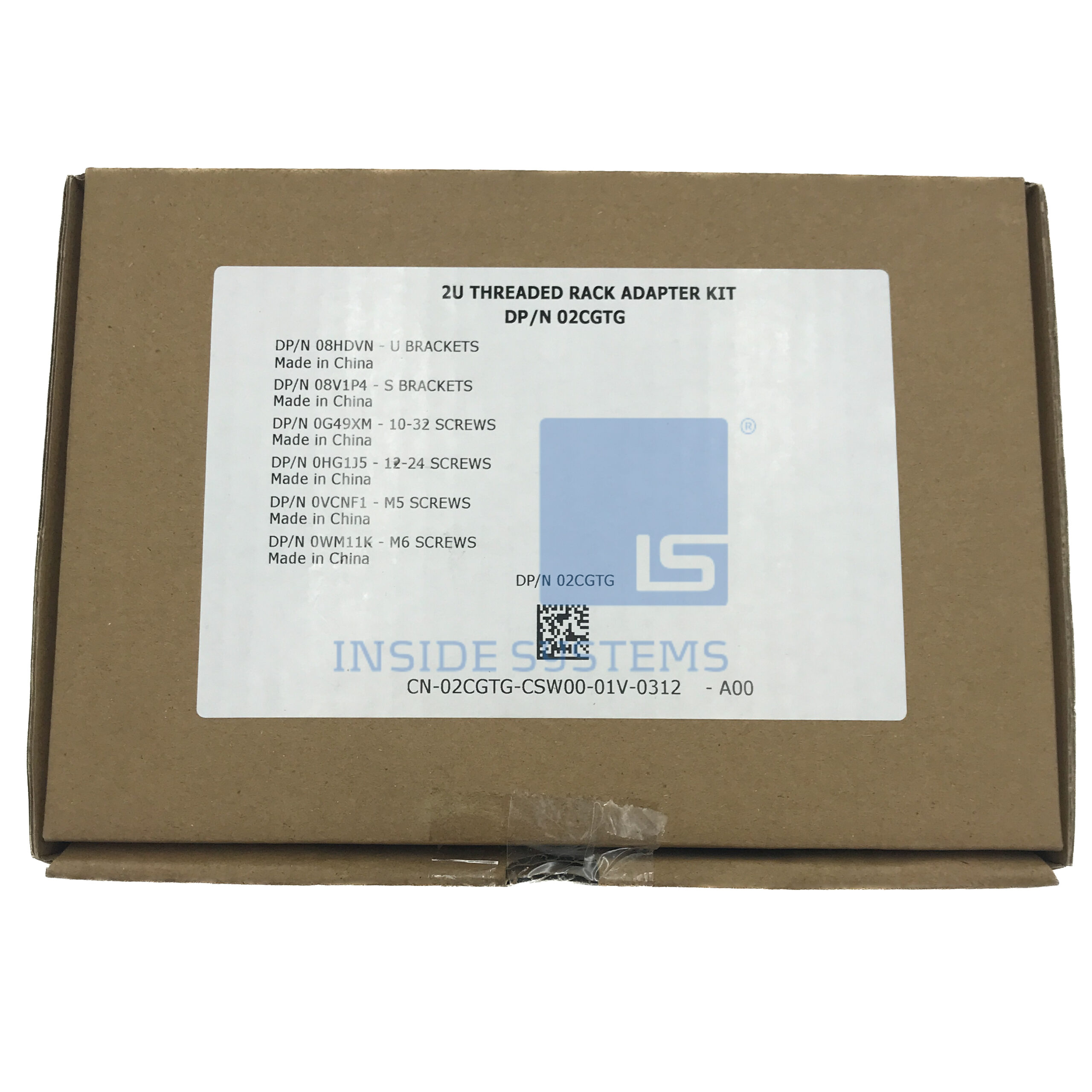 2CGTG-02 - DELL 2U Threaded Rack Adapter Brackets | Inside Systems A/S